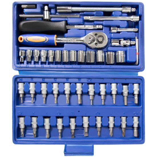 Набор инструмента Helfer HF005050, 46 предметов