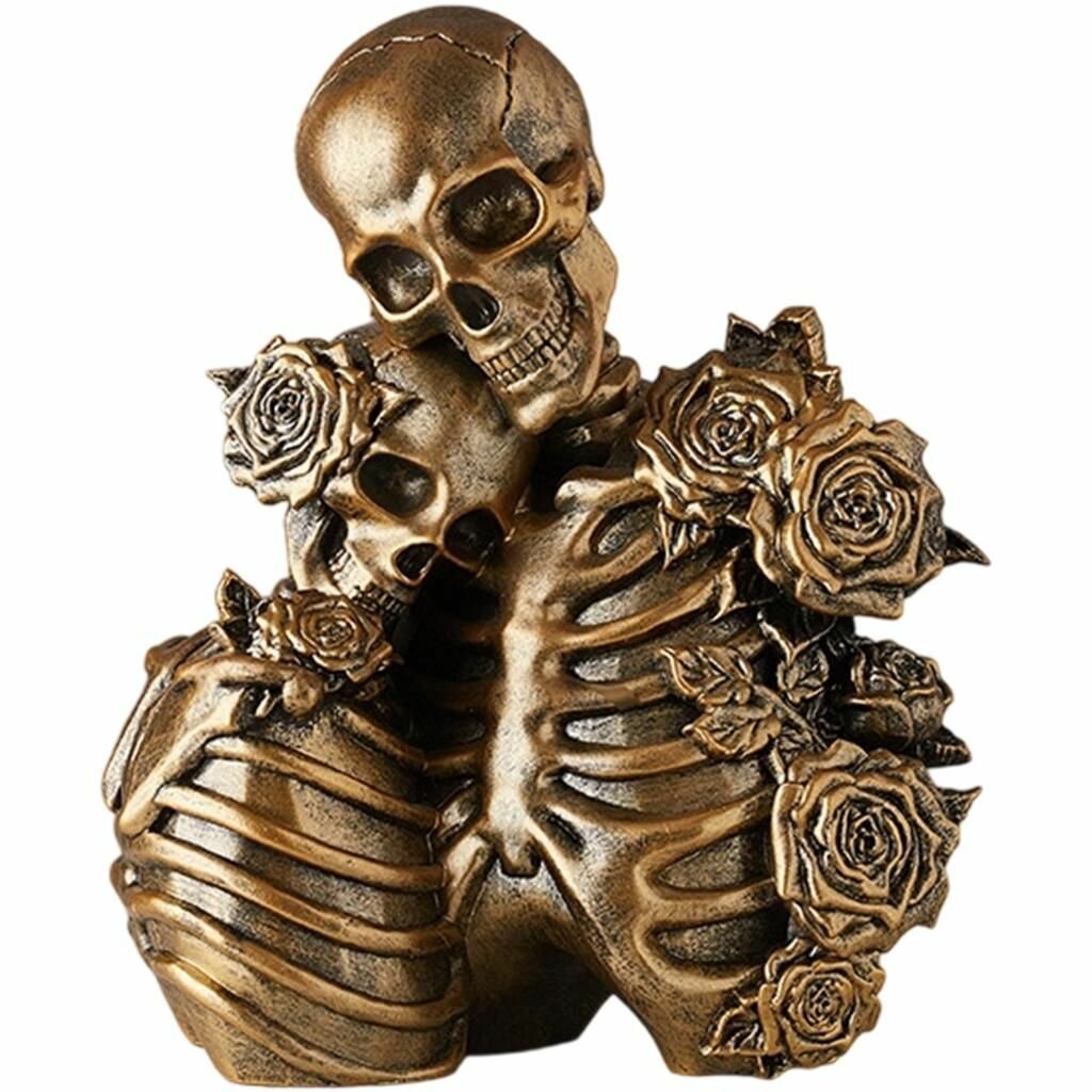 Статуэтки черепов для Хэллоуина