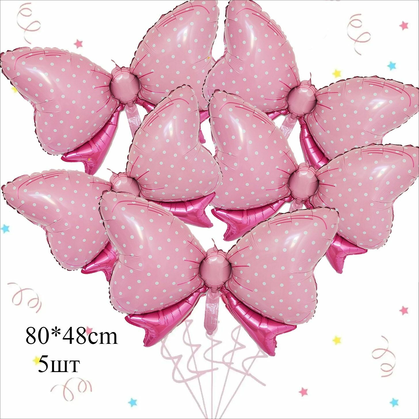 Рождественские воздушные шары из фольги, детские игрушки, старик, снеговик, пряничный человечек, 5 шт.