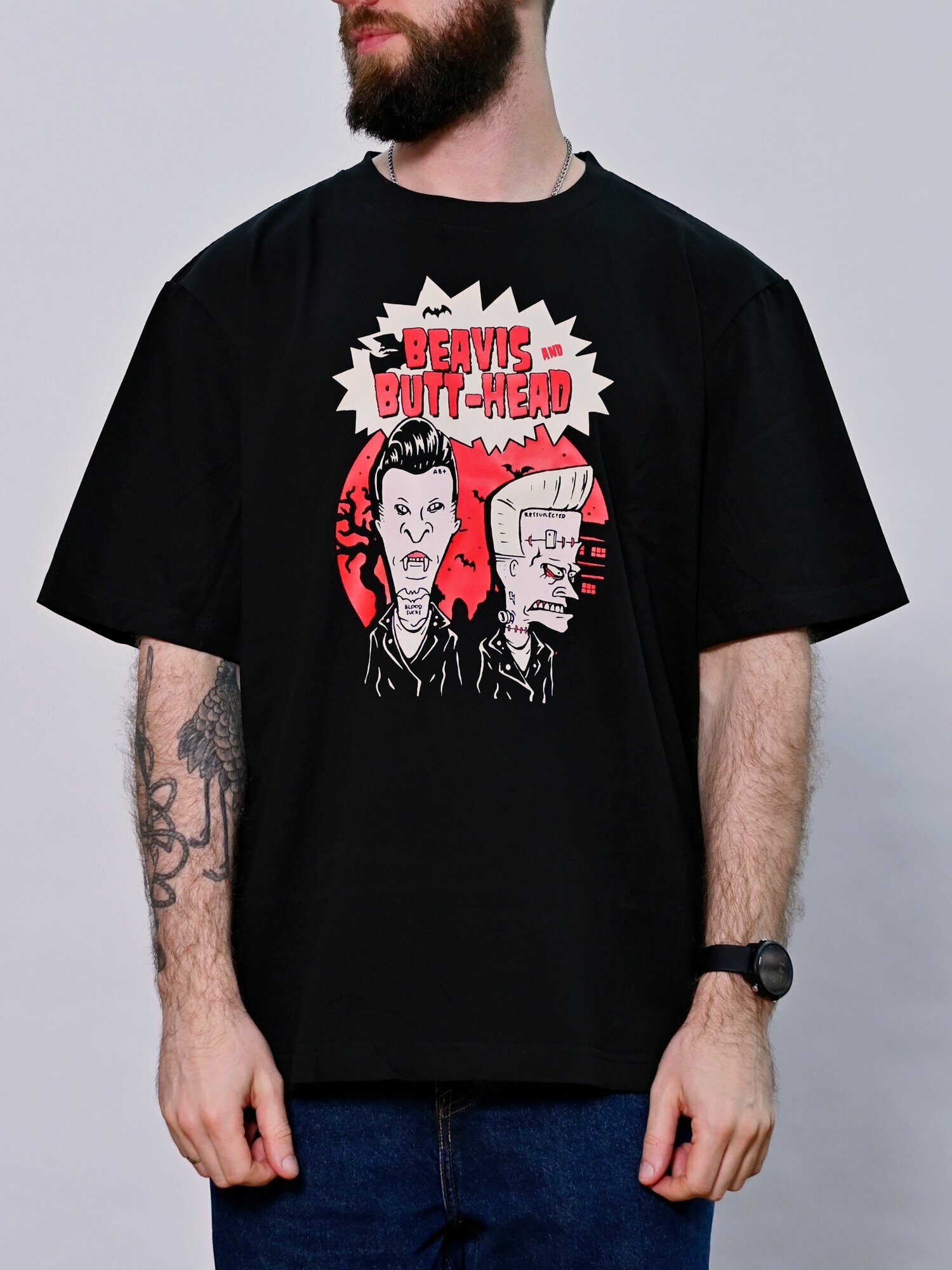 Футболка Бивис и Баттхед