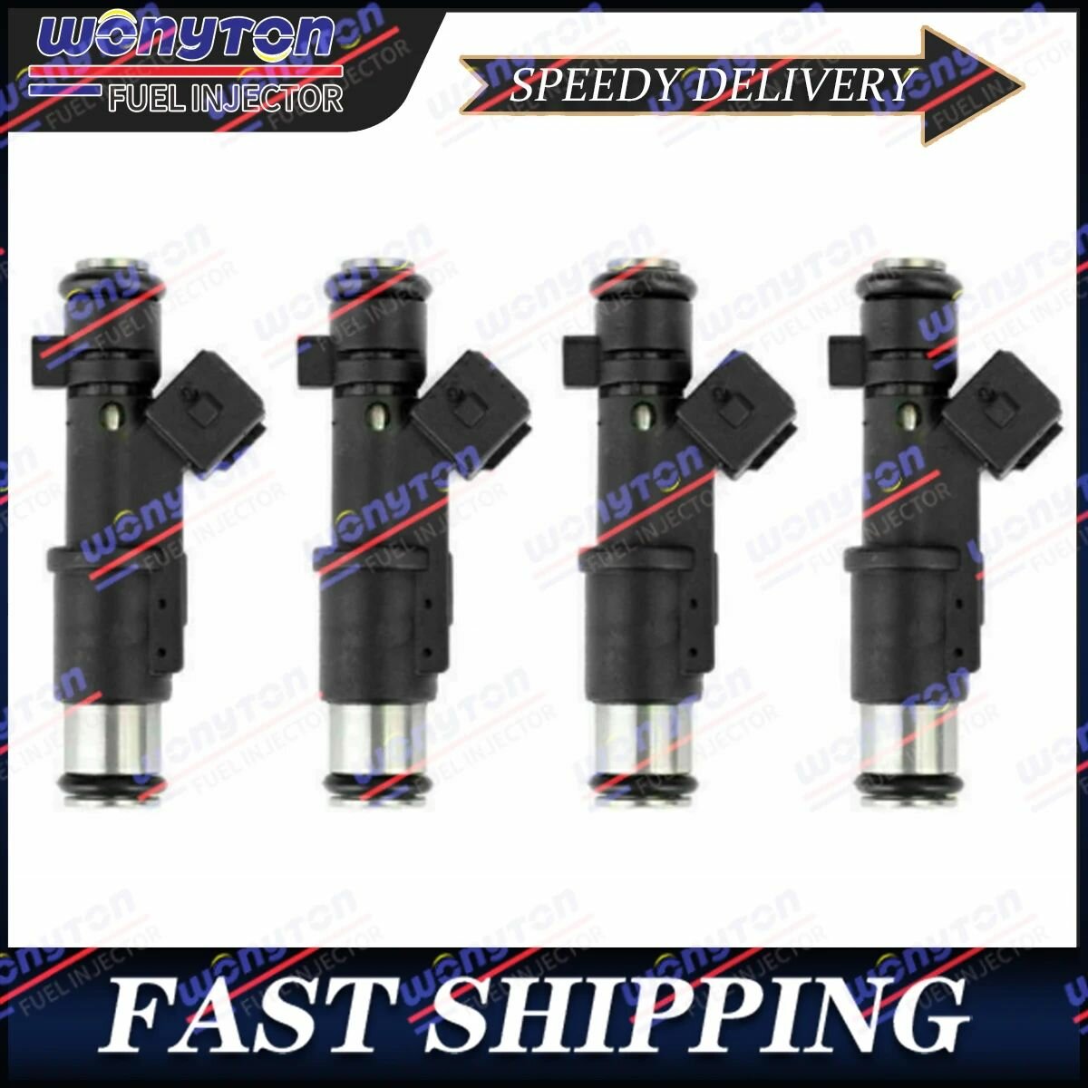 4 шт. 01F003A 1984E2 Топливная форсунка для CITROEN C4 C5 C8 для PEUGEOT 206 307 406