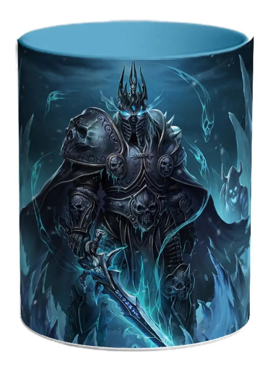 Кружка Warcraft Король Лич — фото 1