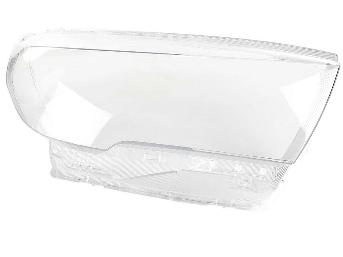 Стекло правой фары гладкое, прозрачное оргстекло на Лада Веста до 2022 г. в