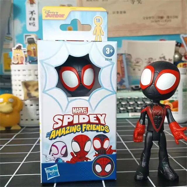 Официальная фигурка Hasbro Marvel Spider-Man и Spider-Man and His Amazing Friends Network Squad Superhero Adventure Q-версии в подарок