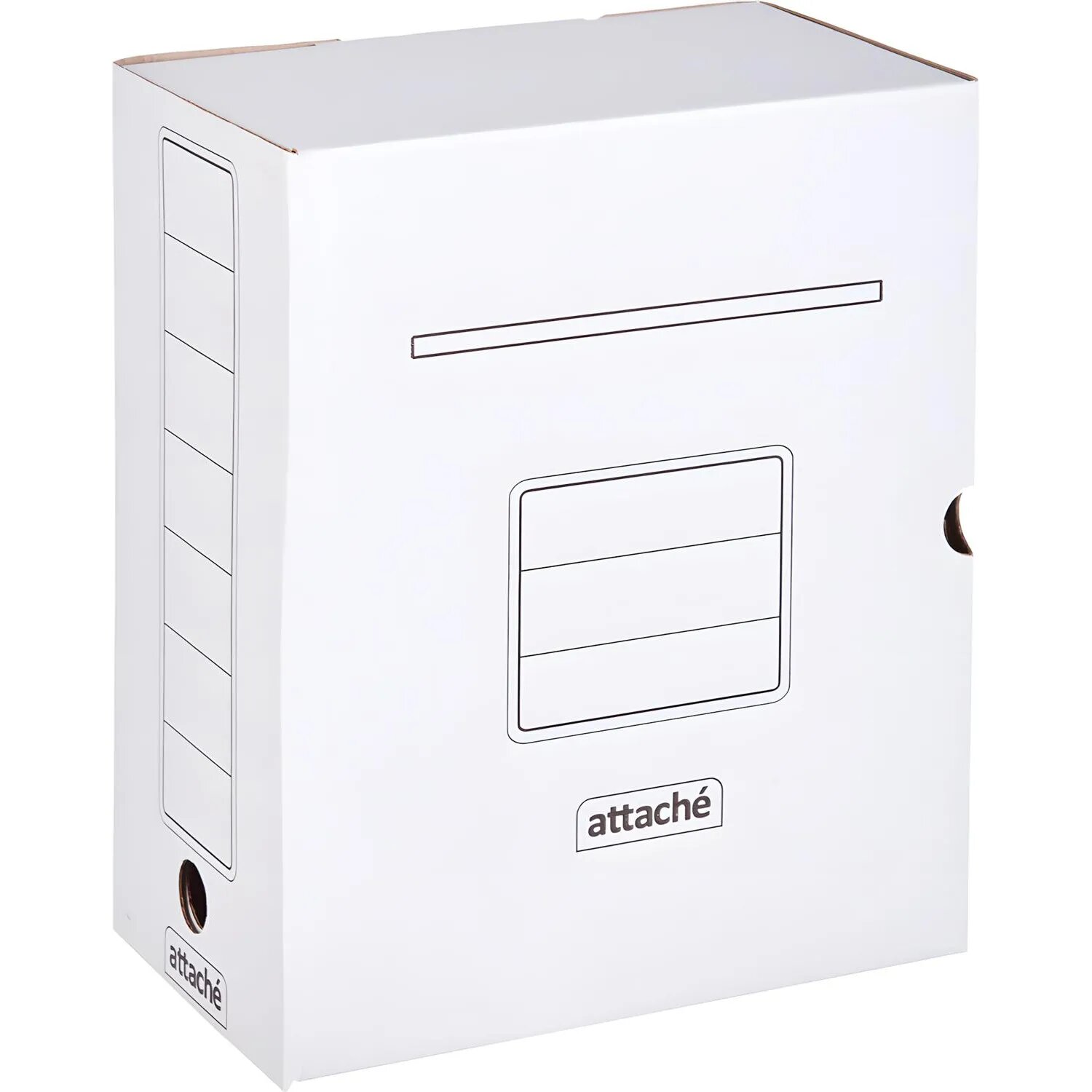 Короб архивный белый ATTACHE 150мм гофрокартон, 5шт. уп