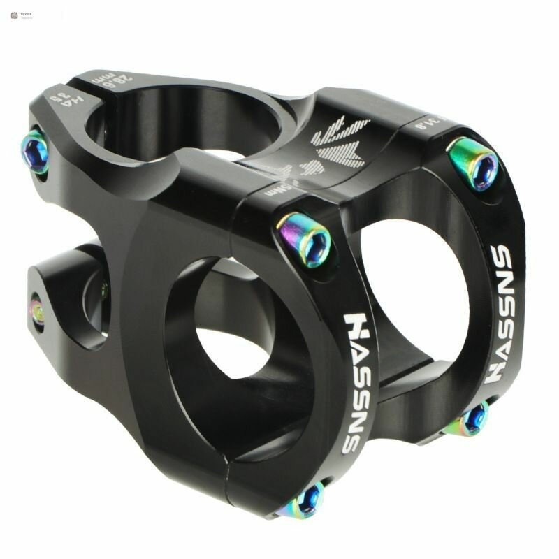 Вынос руля HASSNS, для горного велосипеда, алюминиевый, чёрный