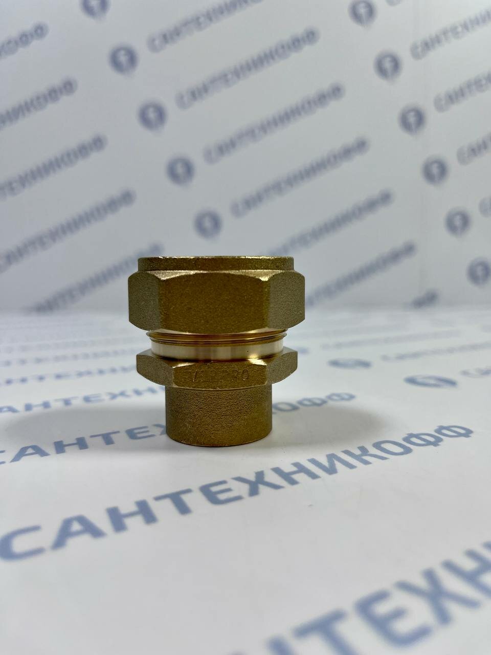 Соединение VIEIR 20х1/2"ВР для гофрированной трубы из нержавеющей стали (VPF203)