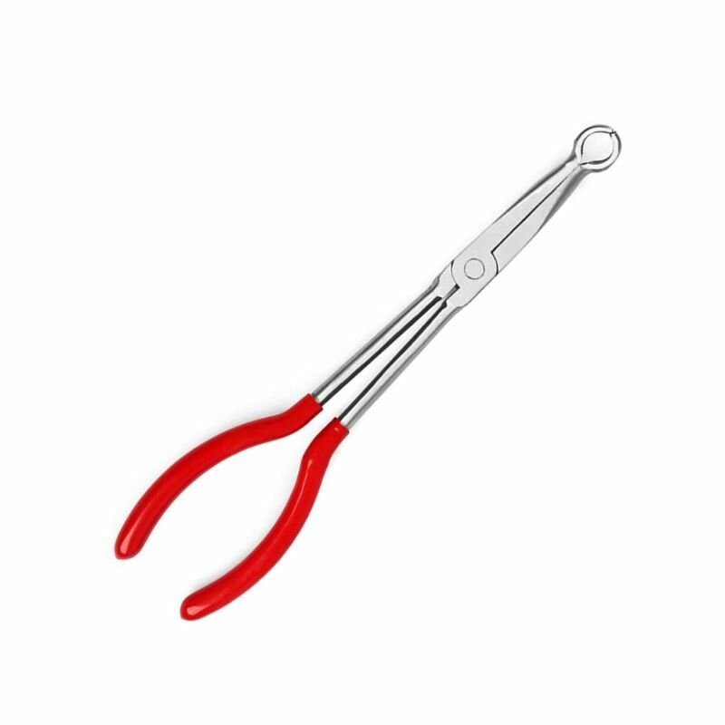 Удлиненные плоскогубцы с игольчатым наконечником -зажимные О-образного типа