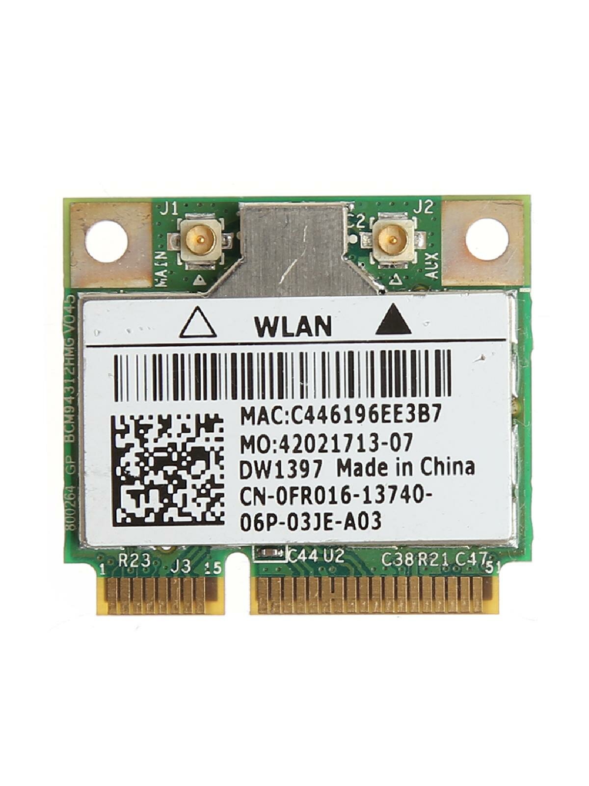 DW1397 Network Card Dual Band Wireless Mini PCI-E WIFI Card For Dell DW1397 for Broadcom BCM94312HMG2L