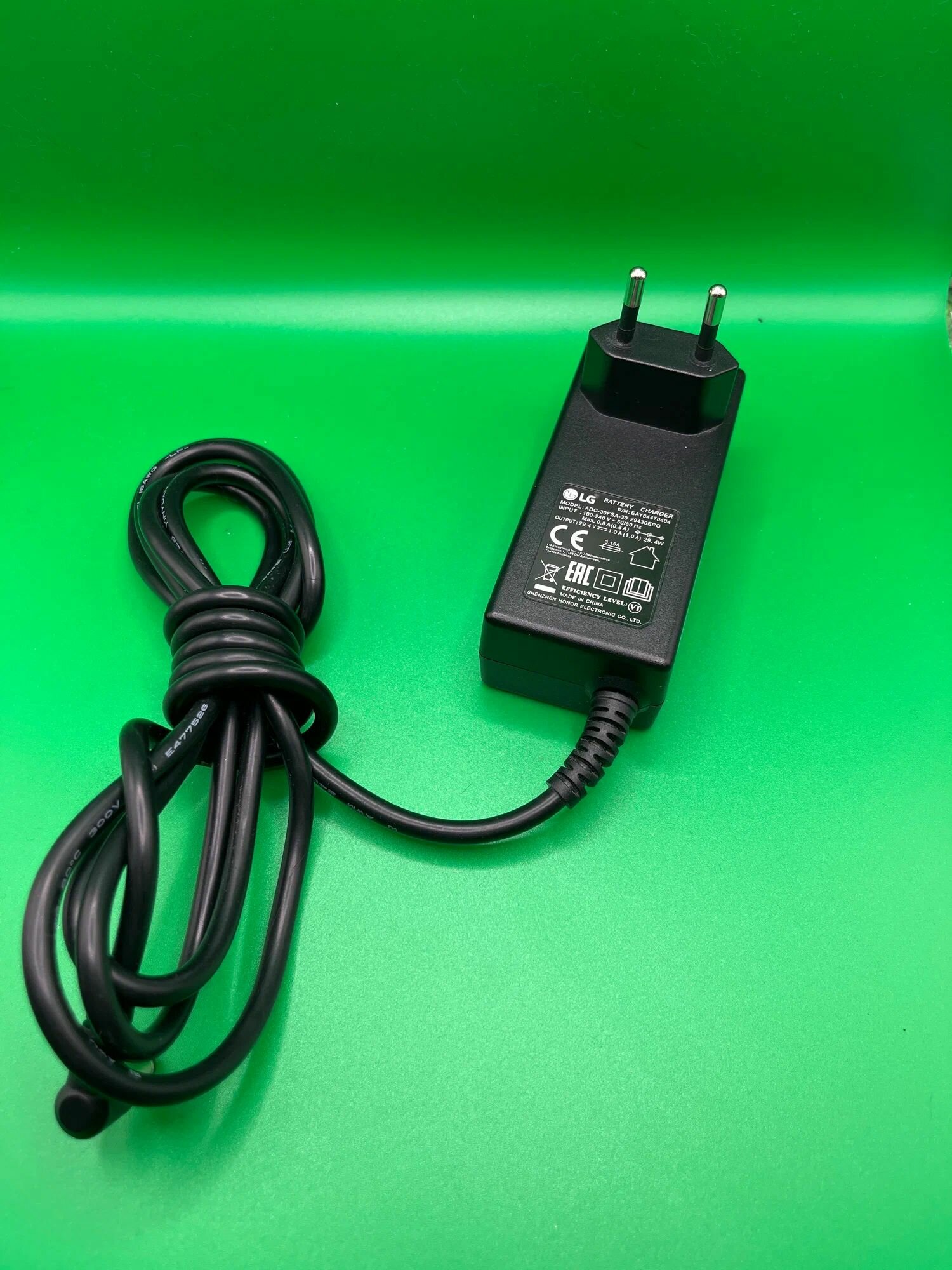 Блок питания для пылесоса LG CordZero, мощность 29,4 Вт