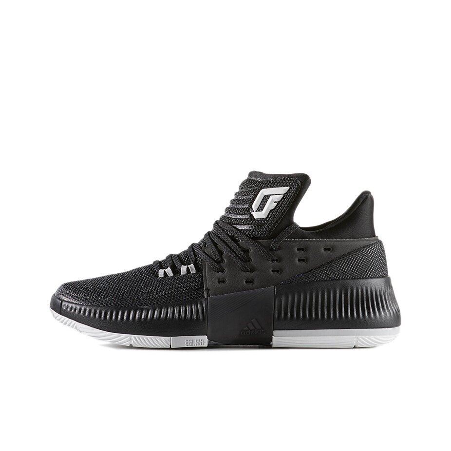 Кроссовки adidas D lillard 3, размер EU 43 стопа (26.5CM), черный — фото 1