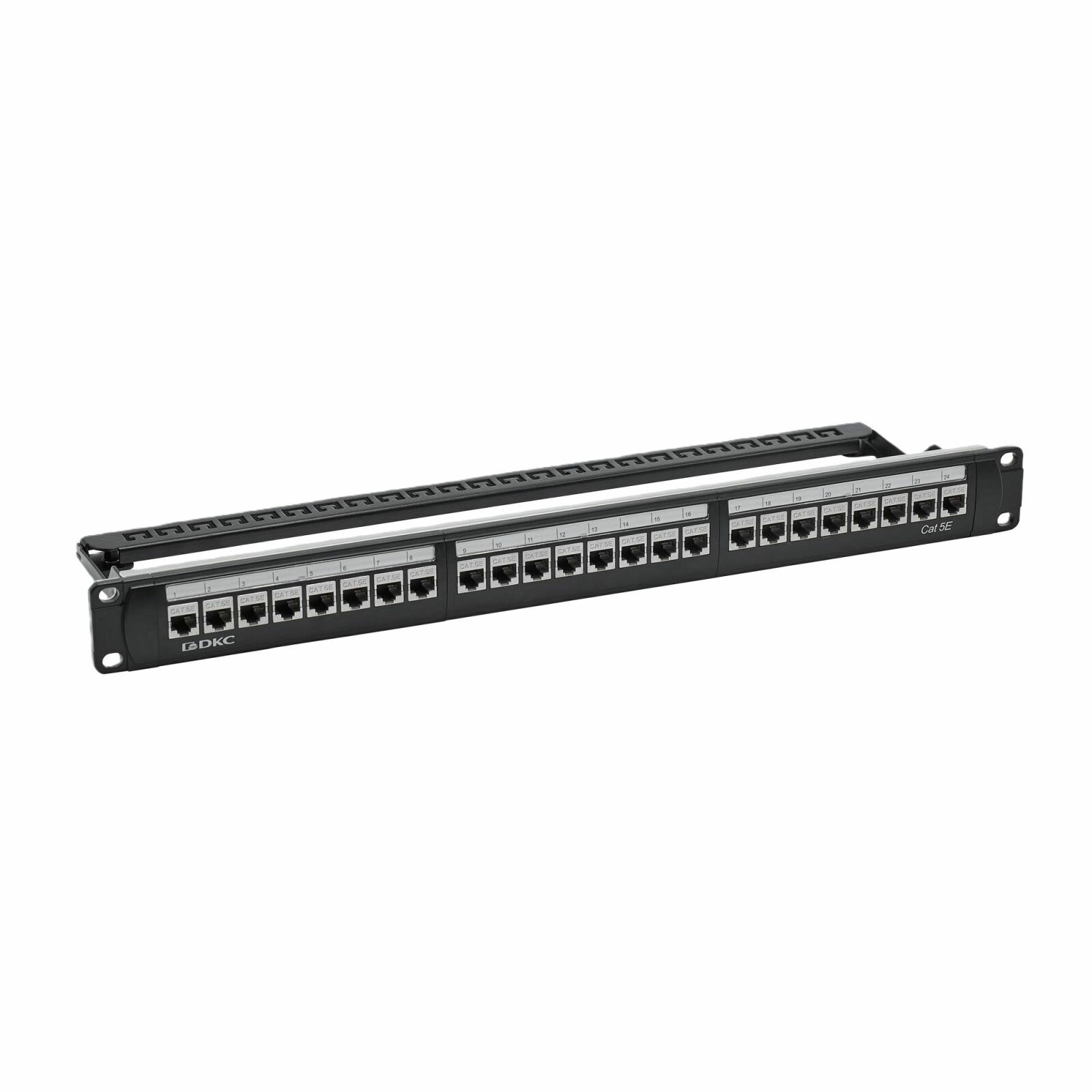 Патч-панель DKC 24 модуля, RJ45, экранированная