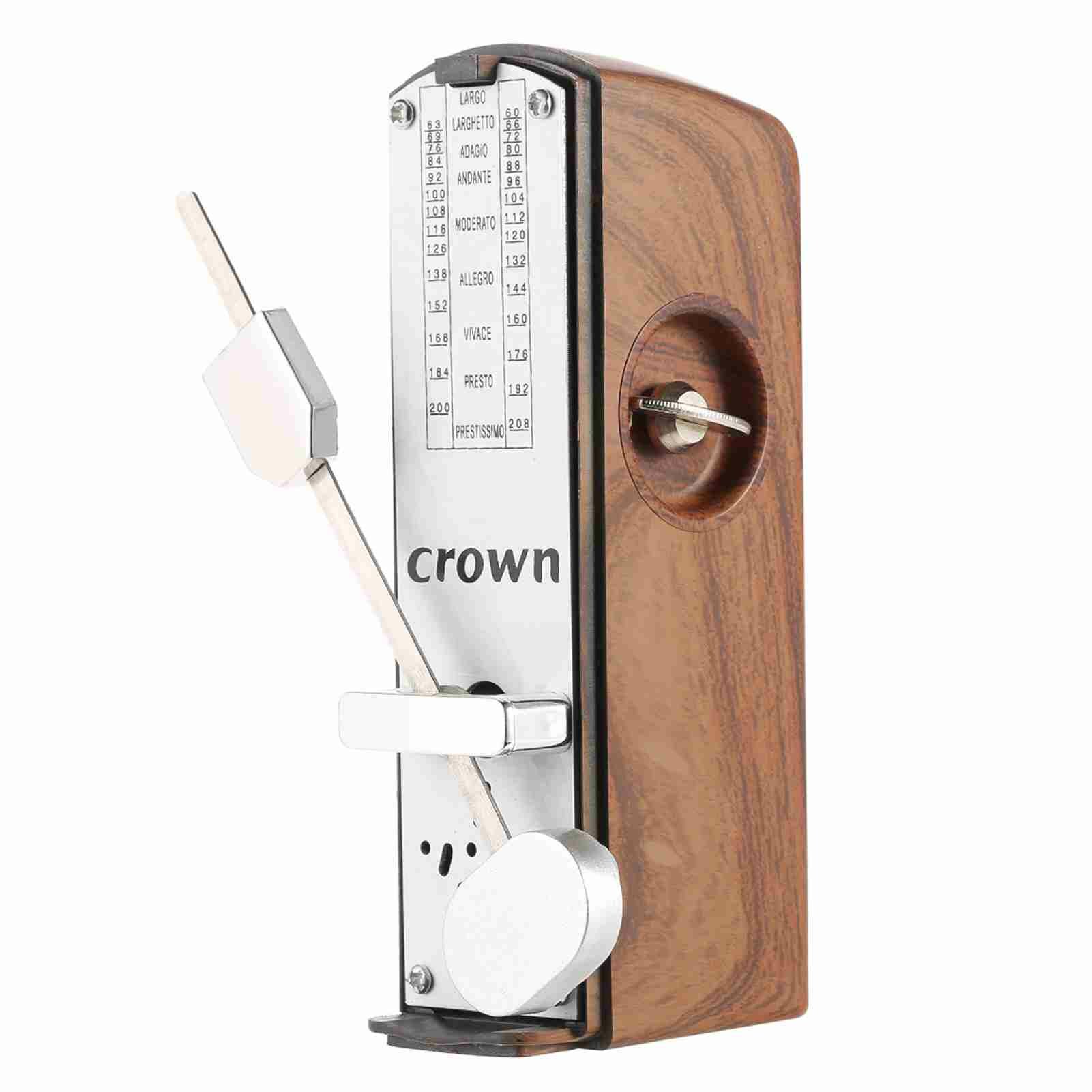 Портативный мини-механический метроном, универсальный, высотой 11 см, для фортепиано, гитары, скрипки, укулеле, китайской цитры.