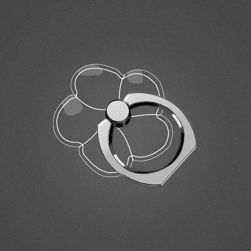 1-3 шт. кольцо-держатель для сотового телефона, подставка 360 ° Поворот на градус, Flower