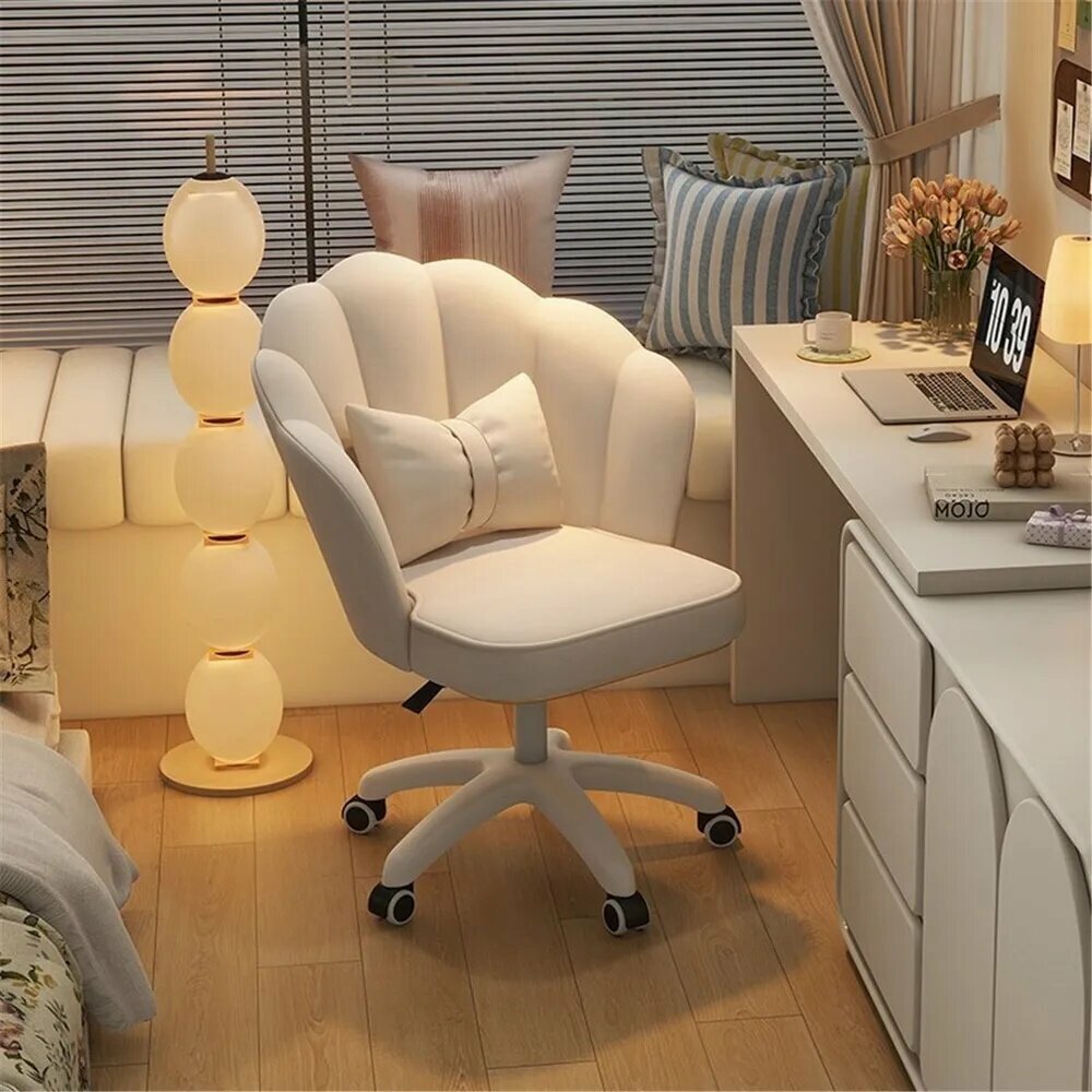 Офисное кресло, бежевый，белое