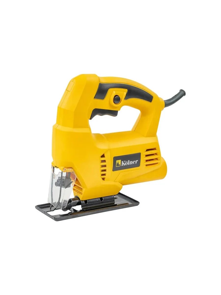 Лобзик Kolner KJS 550 8031200166, без аккумулятора, желтый, 550Вт