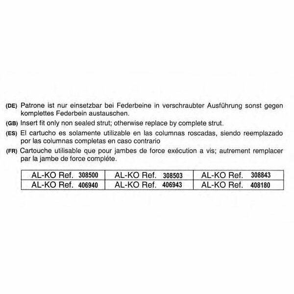 Амортизатор, AL-KO 408180 (1 шт.)