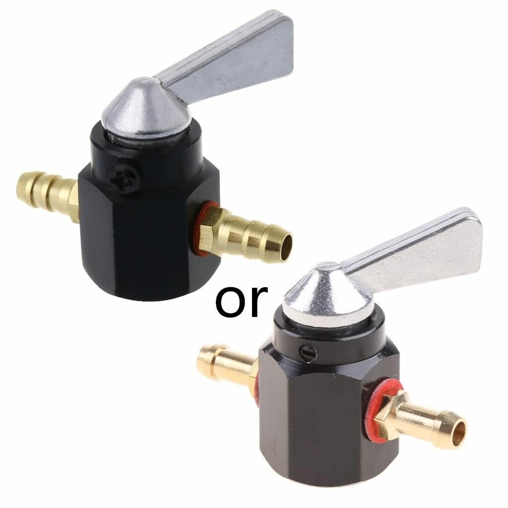 Кран топливный для мотоцикла, Черный