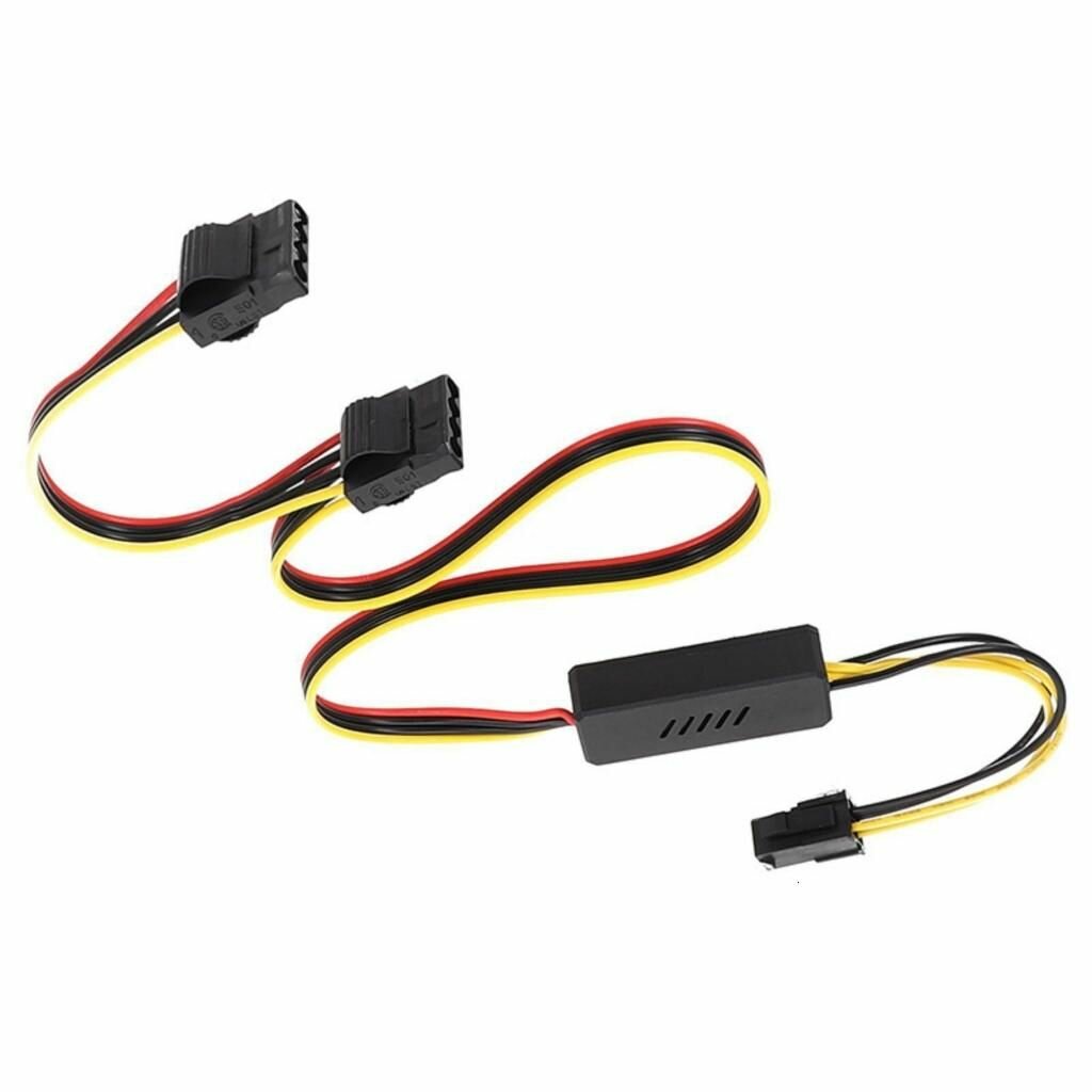 4Pin Molex адаптер для HDD, - Один на двоих