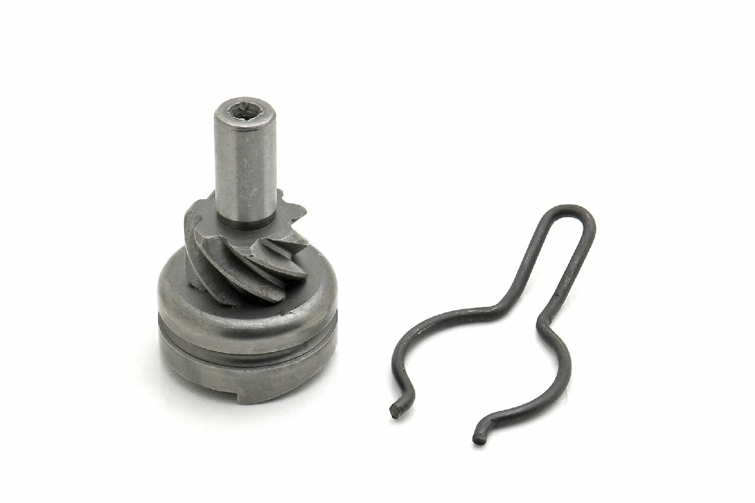 Храповик кикстартера Honda Tact 50 тип 2 (Dюбки31 мм, Hюбки17мм,3 зацепа,7 левых витков)