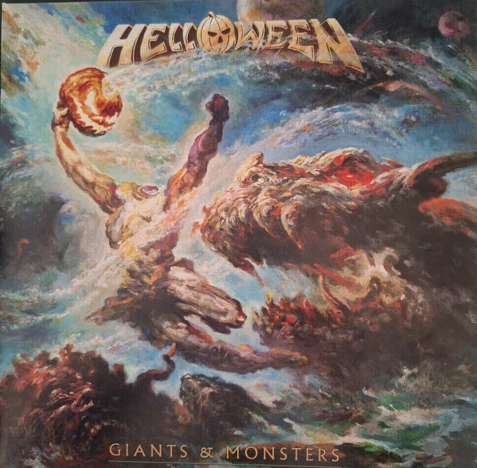 Виниловая пластинка Helloween - Giants & Monsters (2*LP, 180g, Blue Vinyl, Etched)