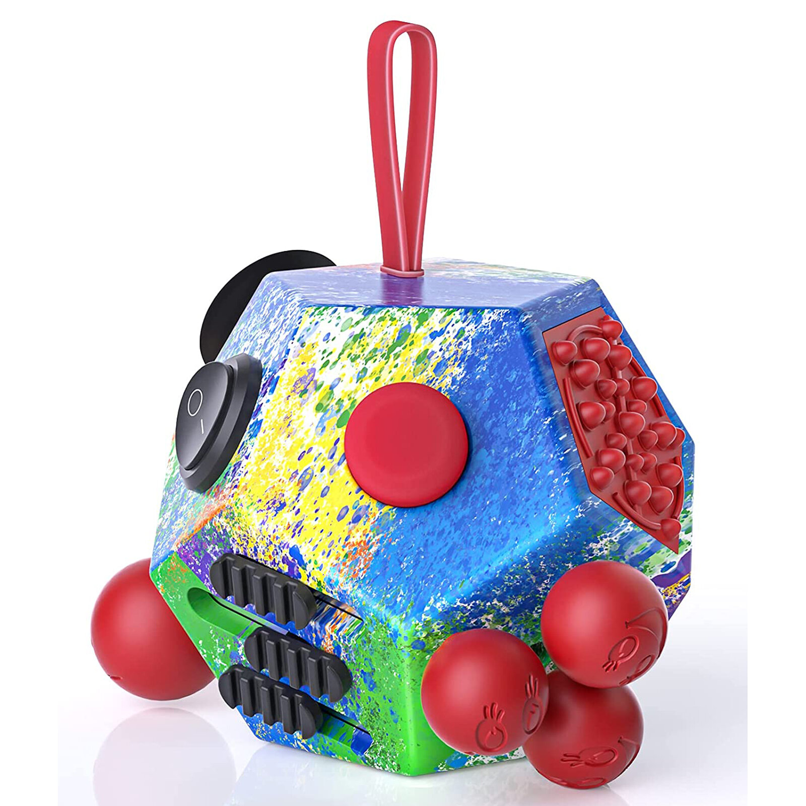 Fidget Dodecagon, Игрушка для детей и взрослых, Размер 8*8*9.5cm, Материал ABS&PC, 1 шт, Dazzle