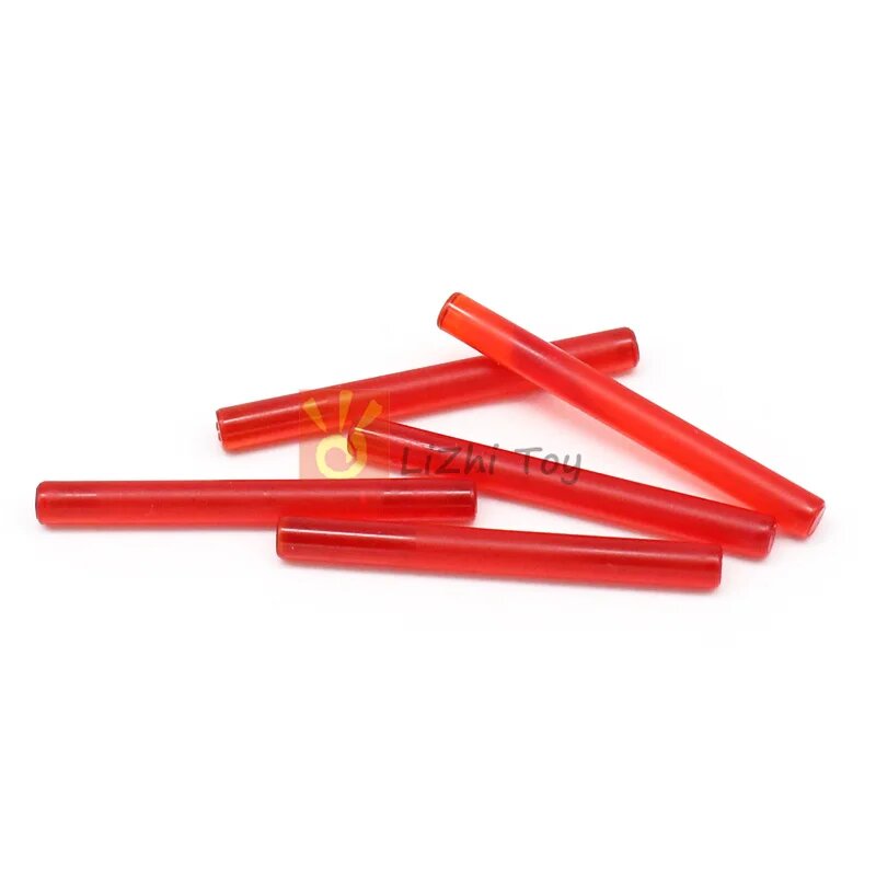 Лезвия светового меча MOC, trans red, 50шт