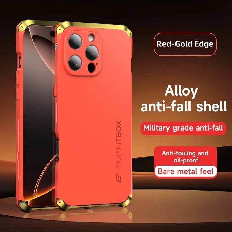 Чехол Elementbox Red Gold для iPhone 16 Pro