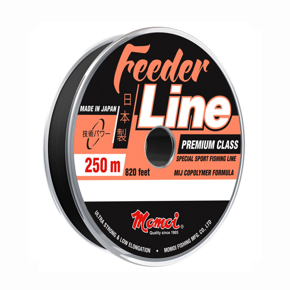 Леска Momoi Fishing "Feeder Line SPORT", 0,28 мм, 8,0 кг, 250 м