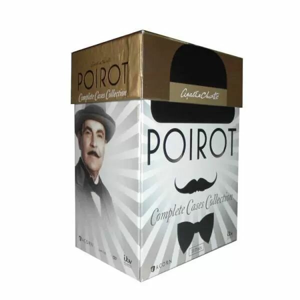 Оригинальный сериал Эркюль Пуаро (Poirot) Полное коллекционное издание на 33 DVD