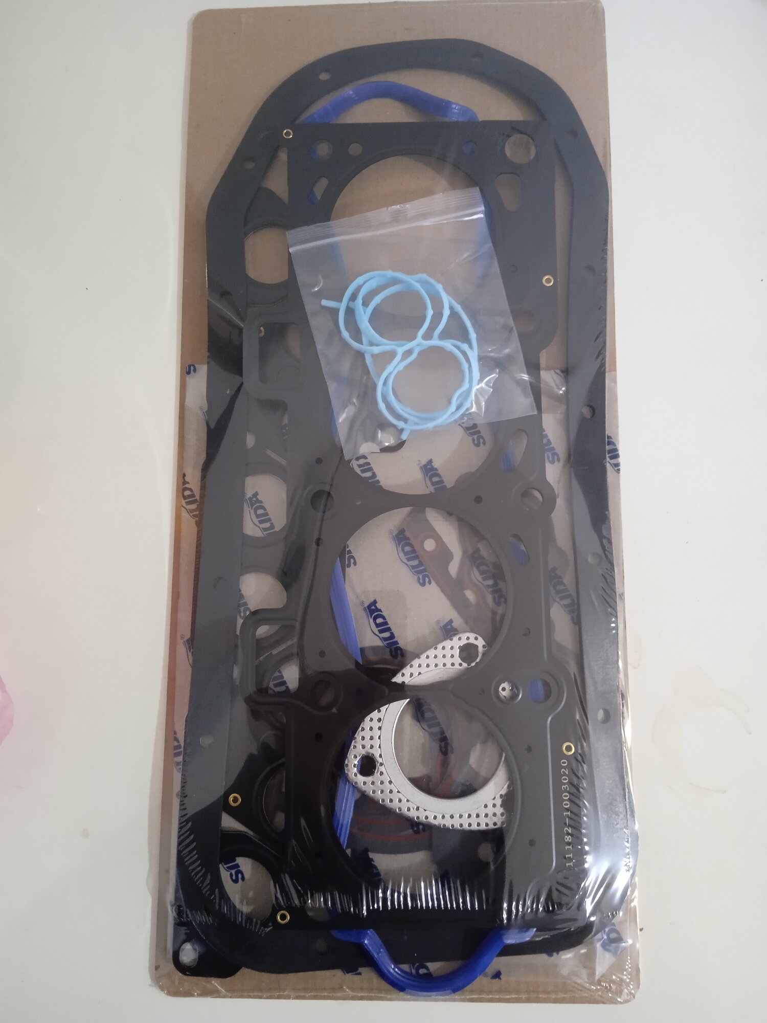 Прокладки двигателя (полный кт.) для а/м ВАЗ-11182 Granta, Largus (1.6,8кл) Silida 11182-1002064