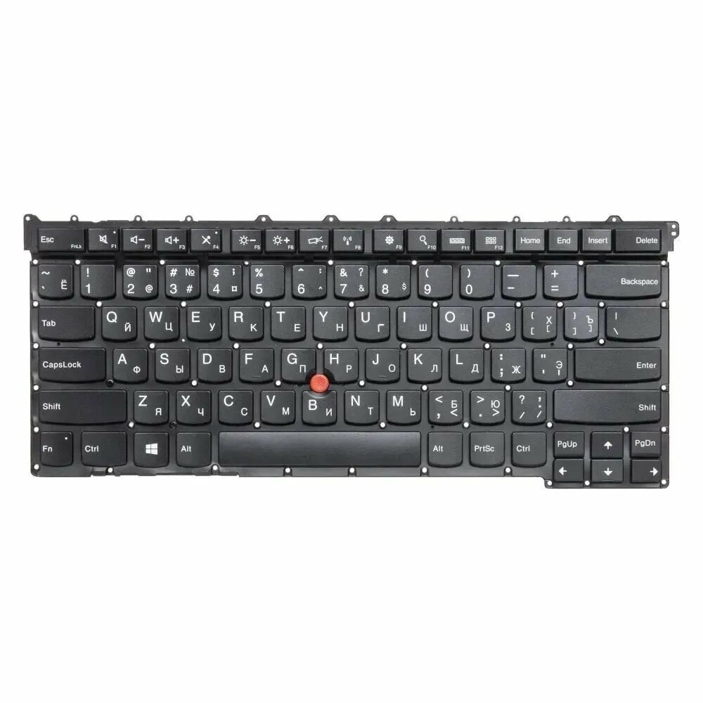Новая клавиатура для MQ6-84US для ноутбука Lenovo ThinkPad X1 Carbon 3rd Gen-2015 / SN20G18565 - черная, с подсветкой