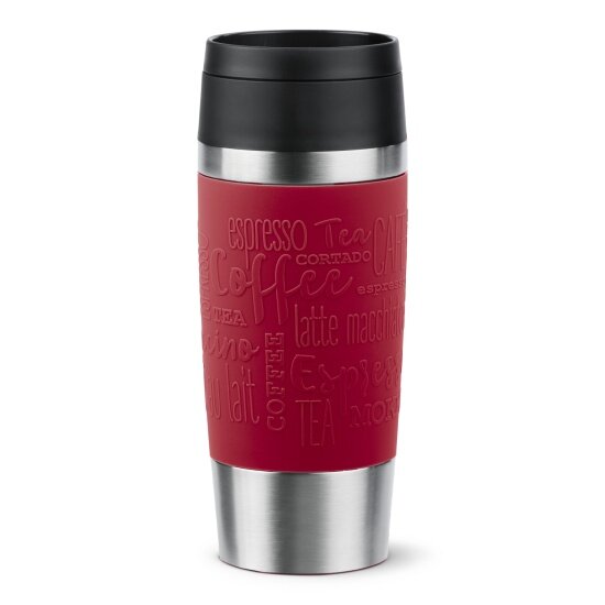 Термокружка Tefal Travel Mug Classic 0.36 л, нерж. сталь, красный (N2020410)