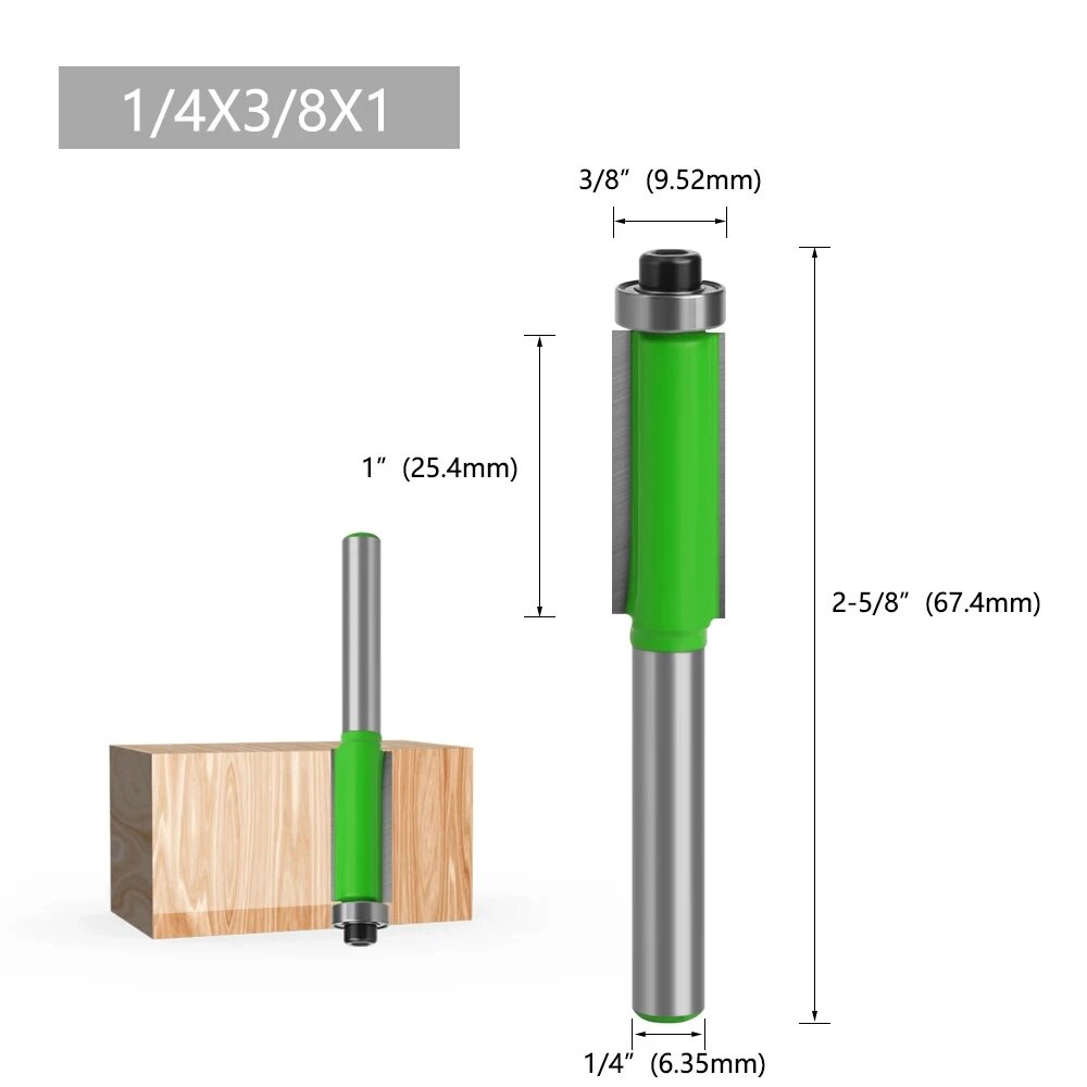 Фреза для дерева 6.35 мм 03