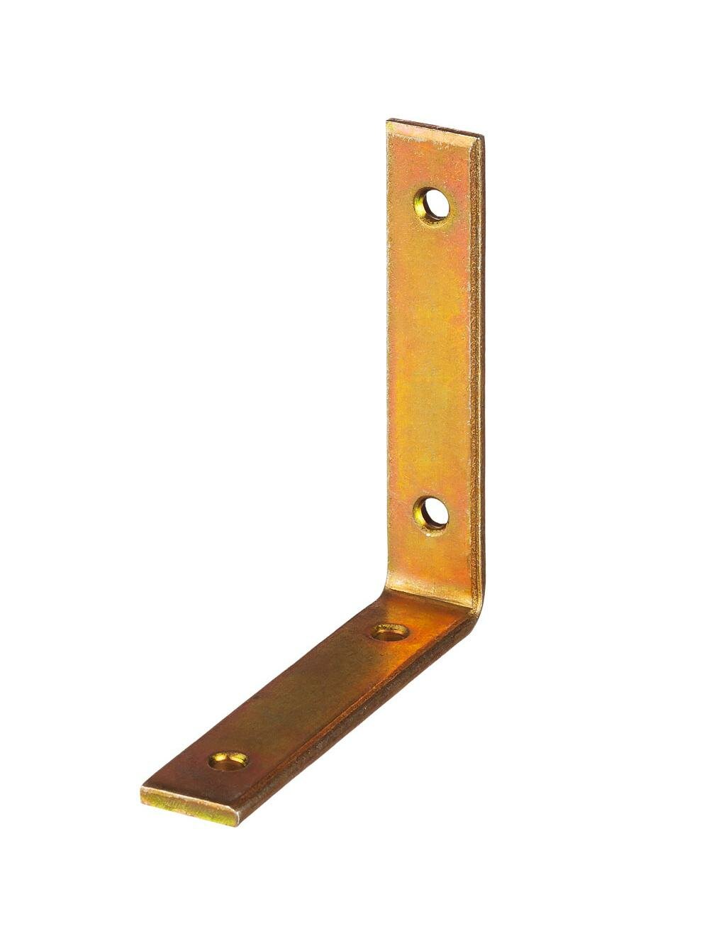 Набор Уголок мебельный узкий УМ-4.0, 100х100х20 х 4мм, желтый цинк, ЗУБР {31031-100} (1 шт) (2 шт)