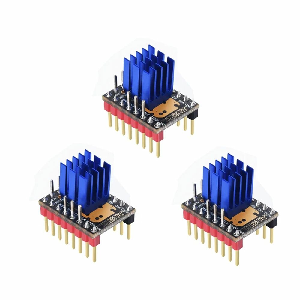 Драйвер шагового двигателя TMC2209 V1.3 UART против TMC2208 TMC2130. Детали для 3D-принтера Octopus V1.1 2 и Ender 3 V2.