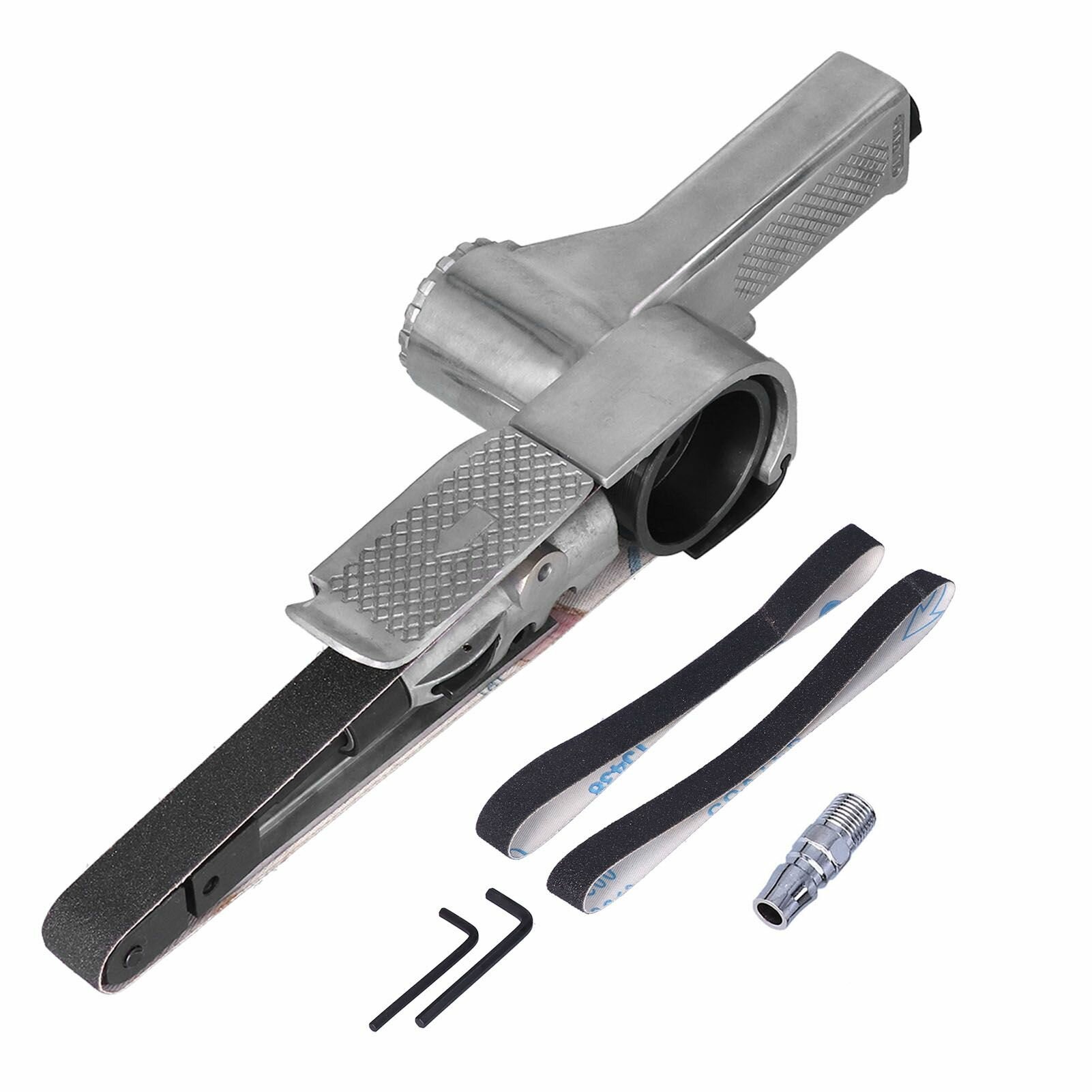 Ленточная пневмошлифмашина KP-698 20x520мм (JP)