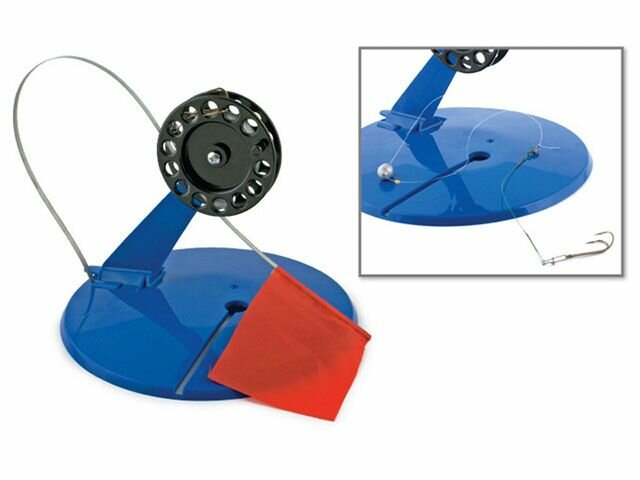 Жерлица зимняя Akara 3601-001 19 см оснащенная (10 шт.)