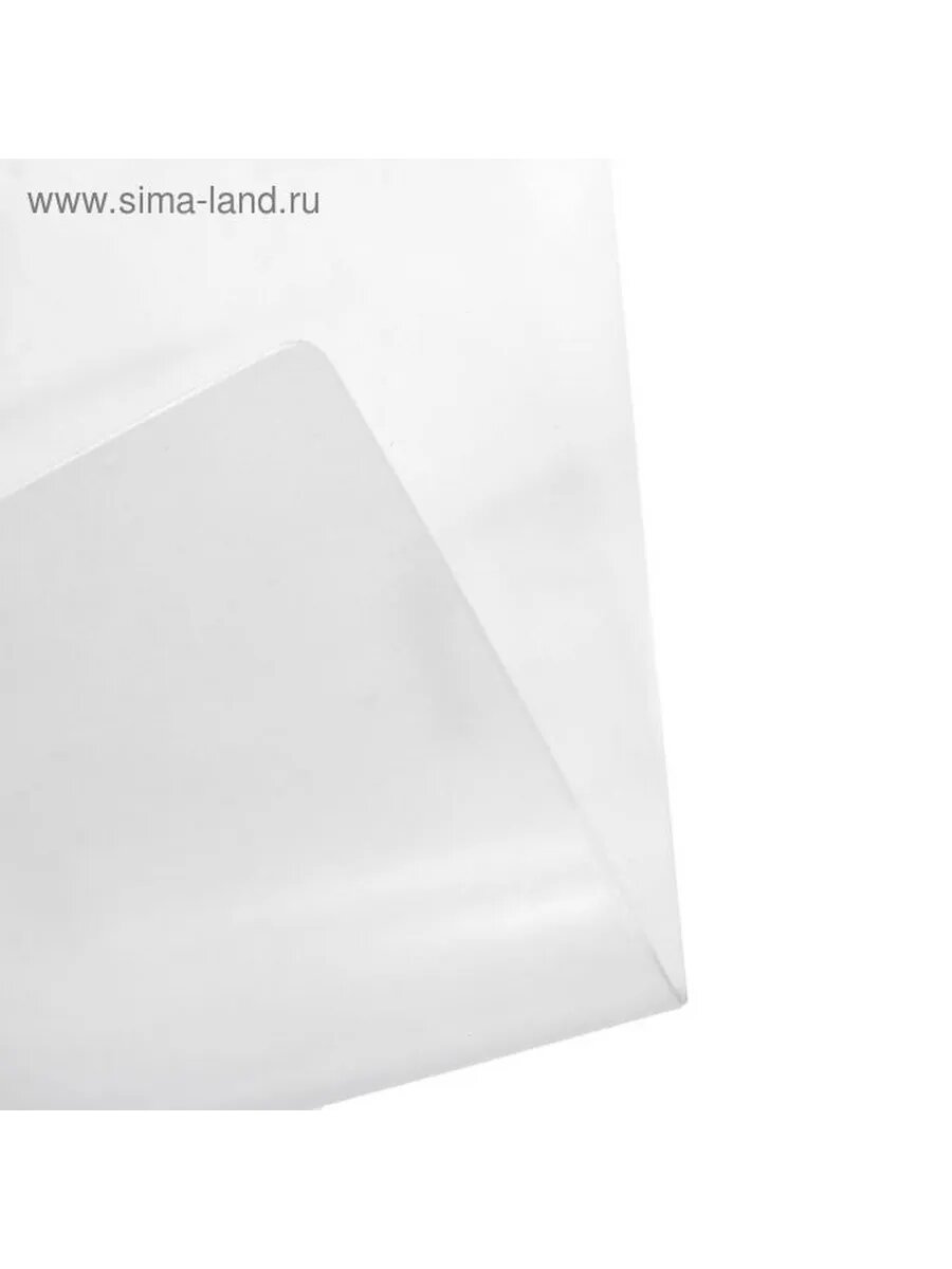 Прозрачная офисная накладка для стола 38x59 см