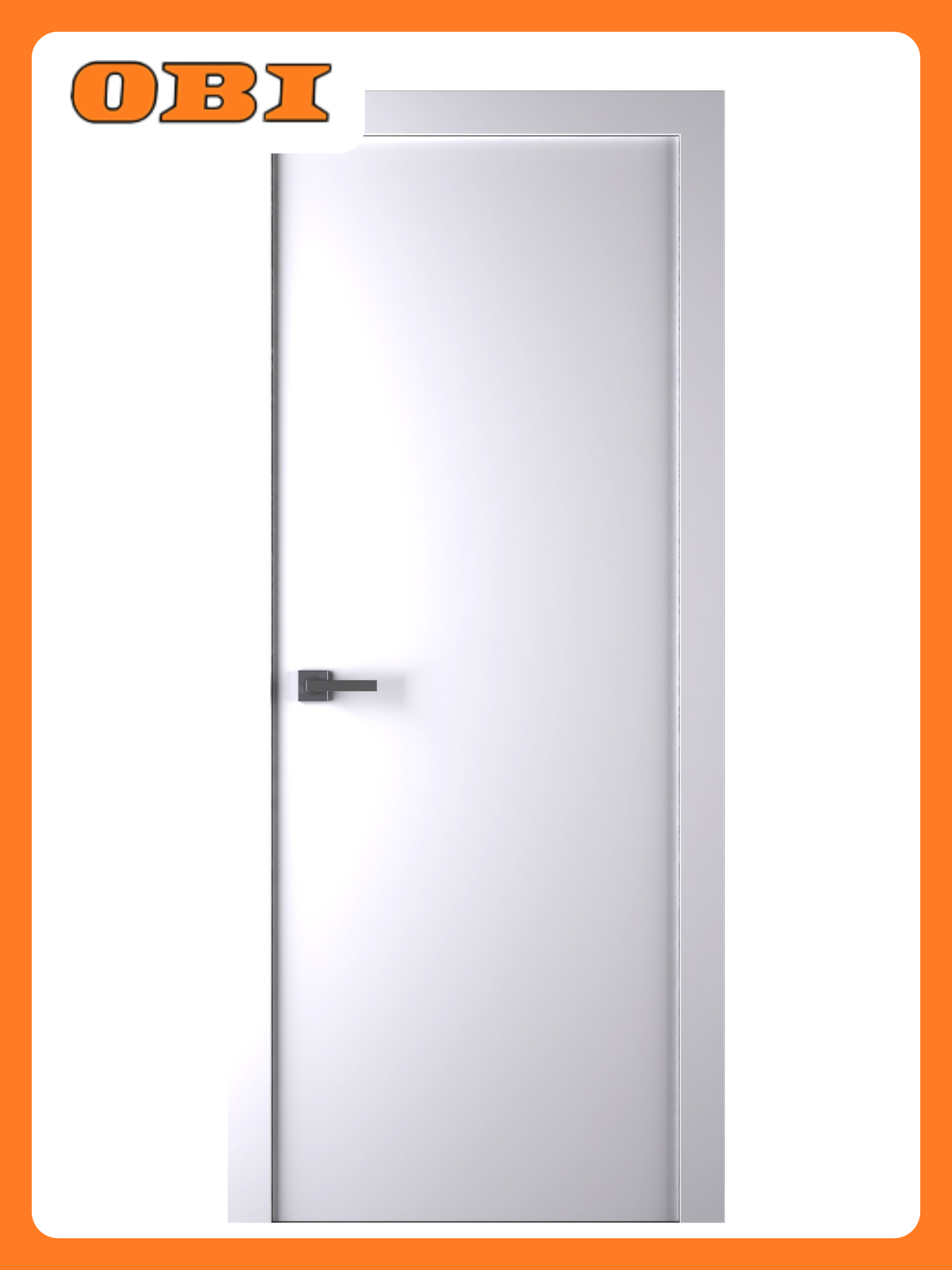 Межкомнатная дверь BELWOODDOORS "Лайт", МДФ, белая, 200 см x 80 см