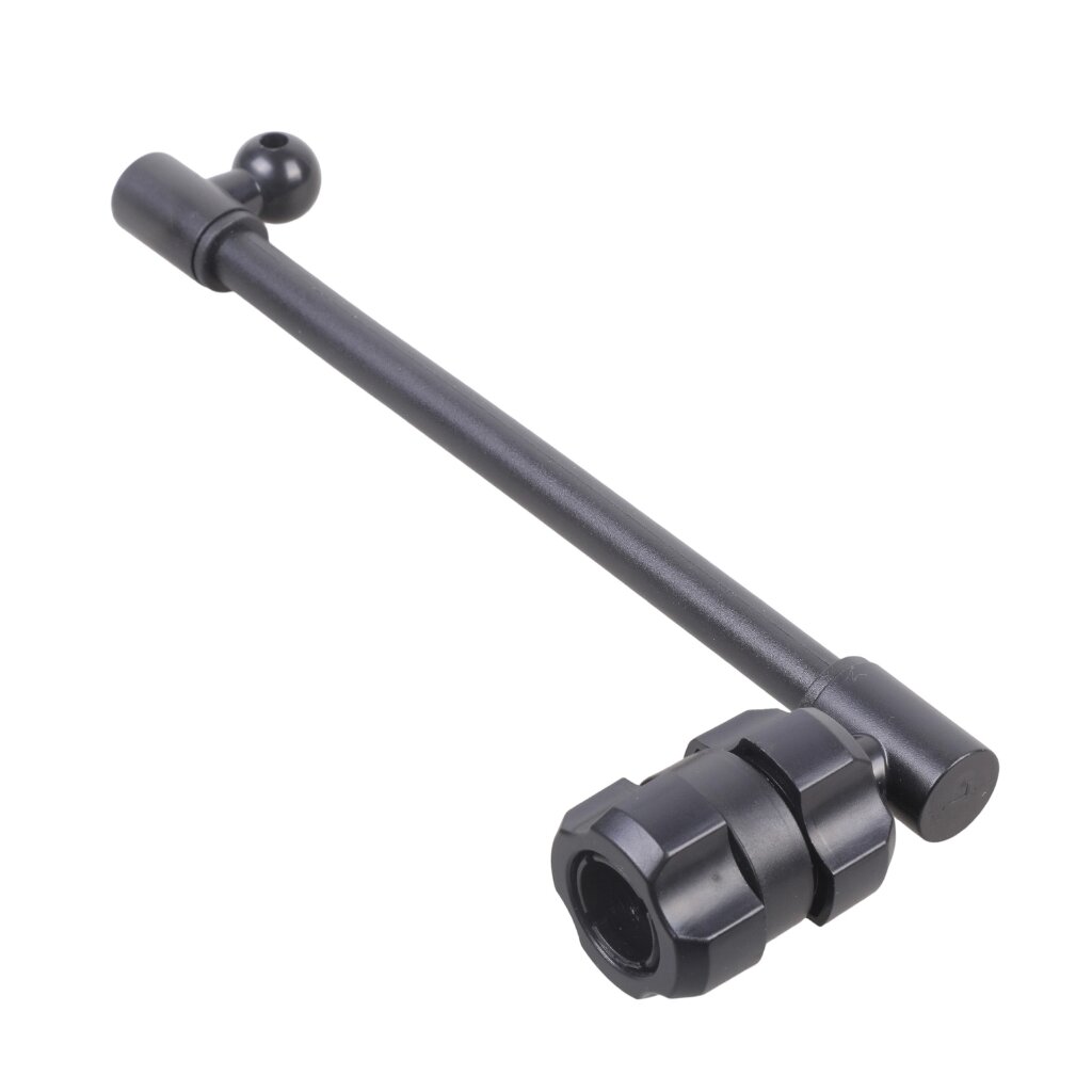 Flexible 20cm Z Shape Two Ball Head Extension Rod For Car Vent Mounting Solution