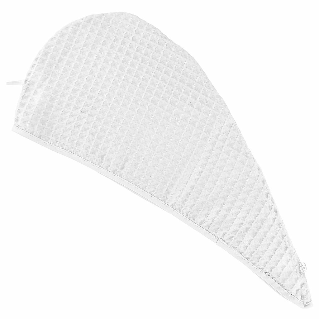 Чалма для бани и сауны Домашняя Мода облако , вафельная, хлопок 100%, 28х62 см (Чб-1)