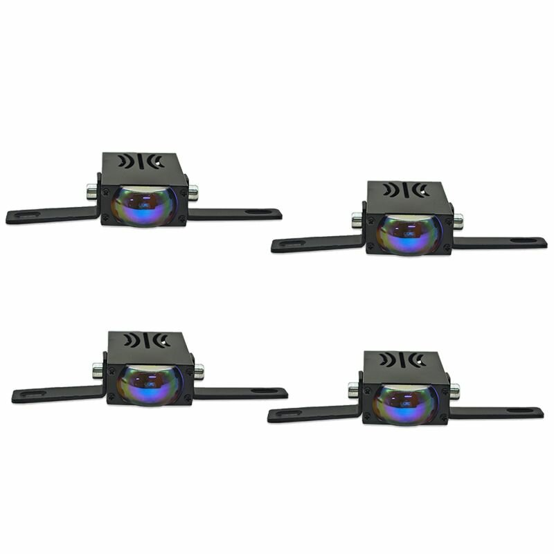 Молдинг для автомобиля, Защита внешних частей автомобиля, Светодиодные фонари для решетки радиатора, 2 шт.