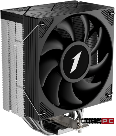 Кулер для процессора 1STPLAYER CRYO CY12 Black (CY12-BK), черный