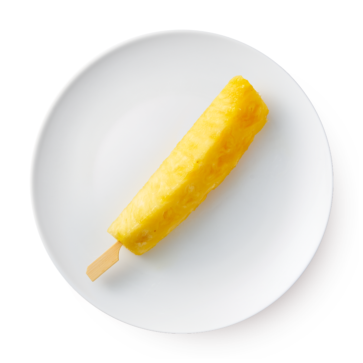 Ананасовый стик FRESCO, готовый к употреблению, в пластиковой упаковке, 1 шт