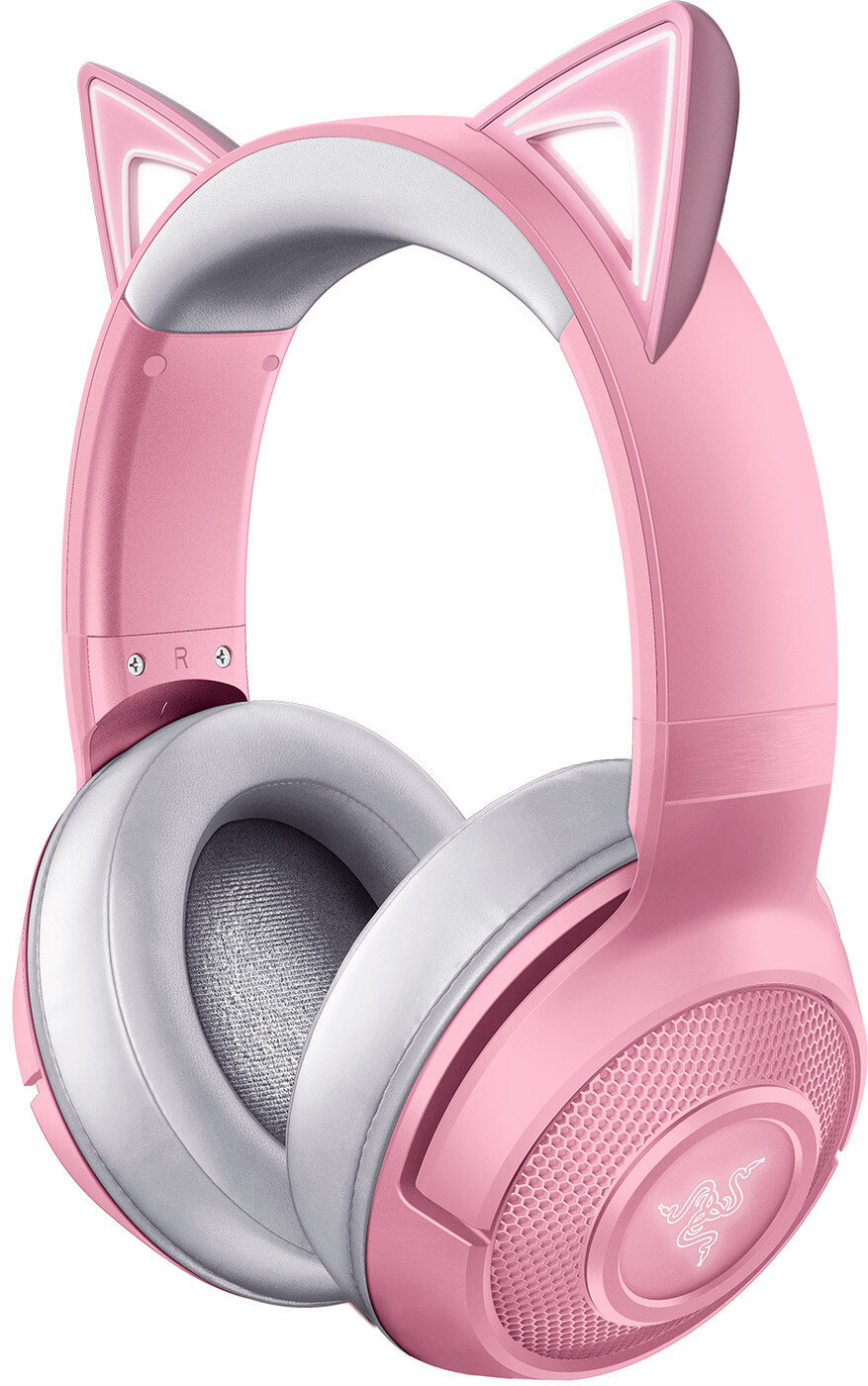 Беспроводные наушники Razer Kraken BT Kitty, розовый Установленный на голове