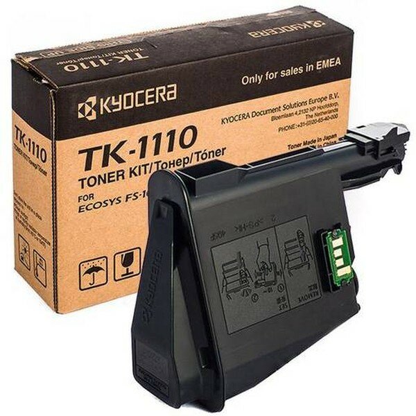 Картридж Kyocera TK-1110, для FS-1040, 1020, 1120 MFP, 2500 стр. (1T02M50NX0)(1T02M50NXV), оригинал