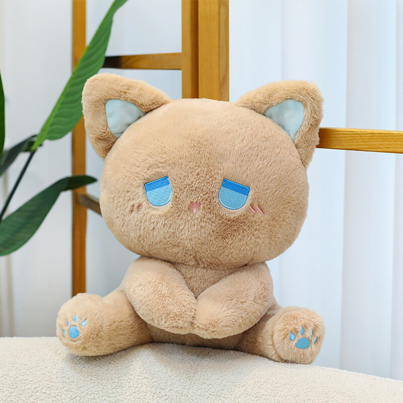 Трансграничная интернет-знаменитость эмо глупый кот плюшевая игрушка кукла для подруги подарок на день рождения кукла