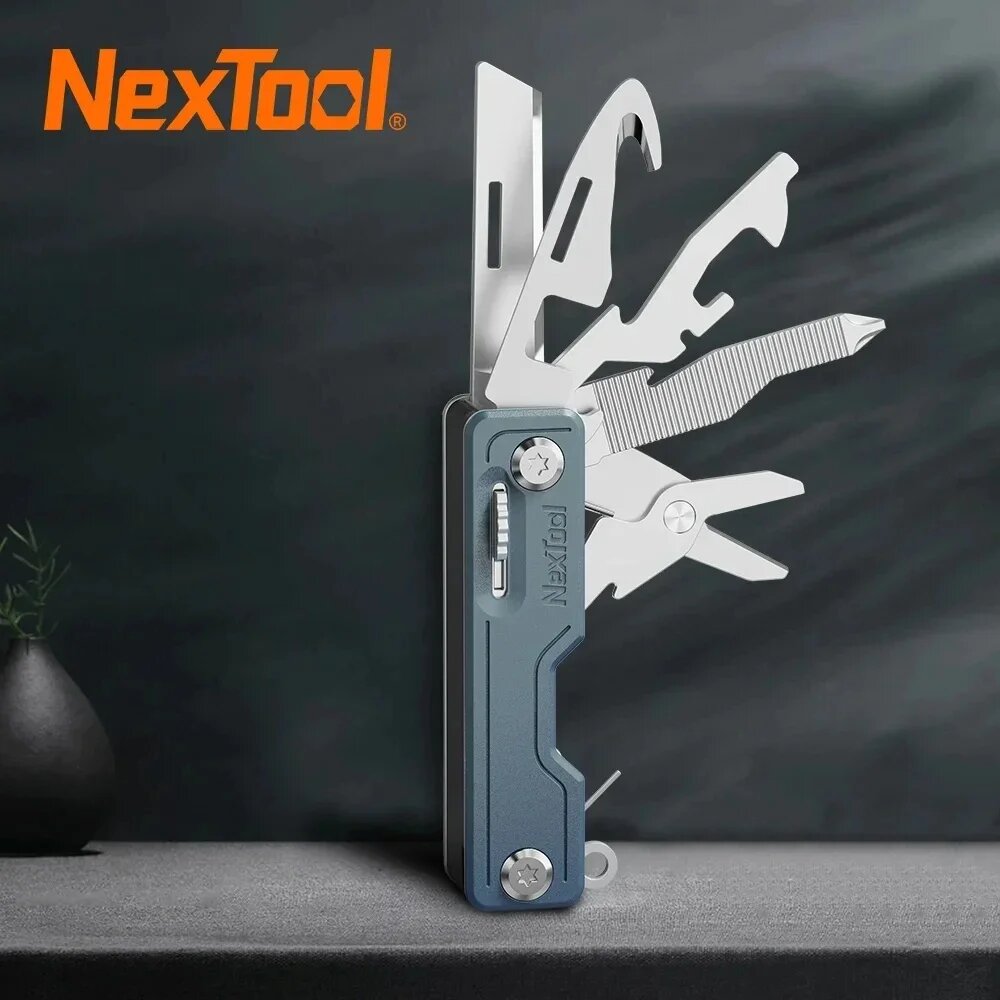 NexTool 10 в 1 мультитул Khaki Knife — фото 1