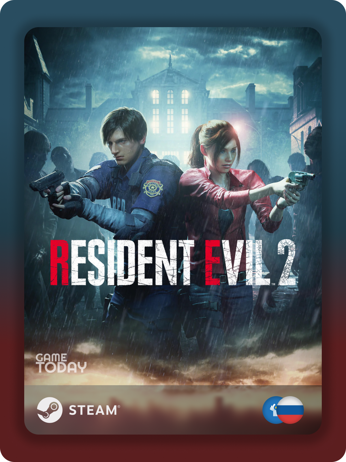 Resident Evil 2 Remake | Игра в Steam | PC | Steam Deck | Ключ | Регион активации Россия и СНГ